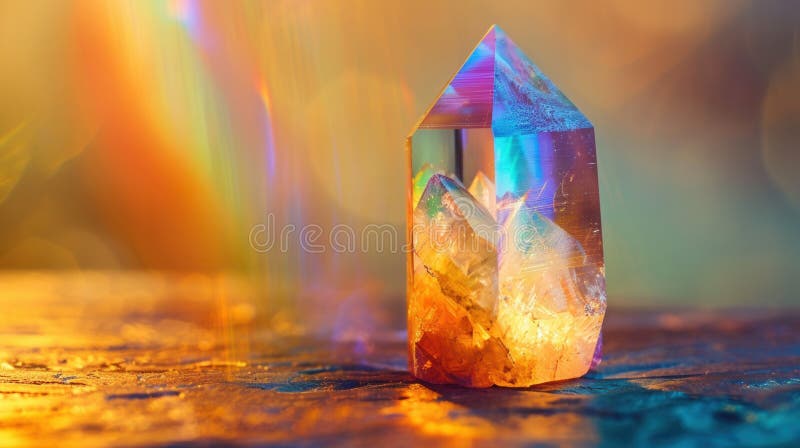 Amazing Rare Color Crystal Cluster Stock Photo - Image of purple ...