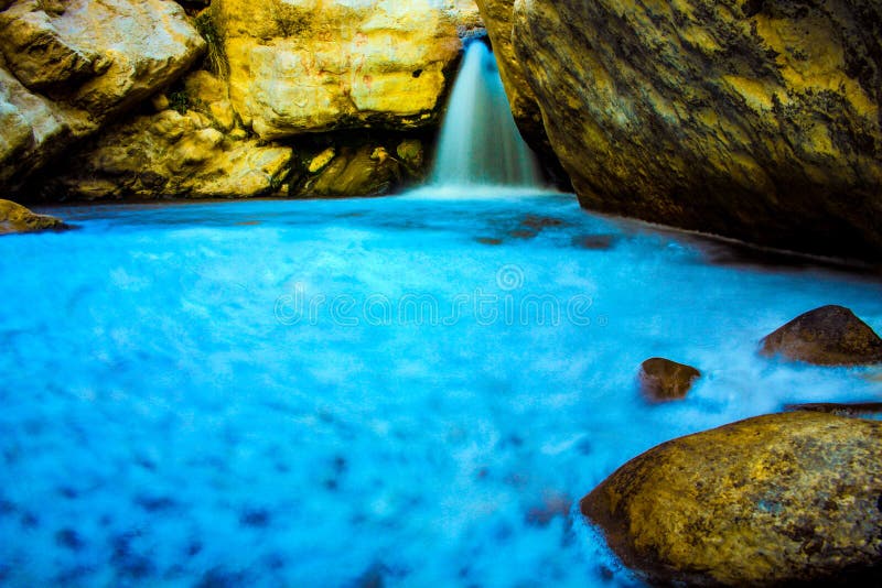 Amazing river in algeria stock image. Image of nice - 167922929