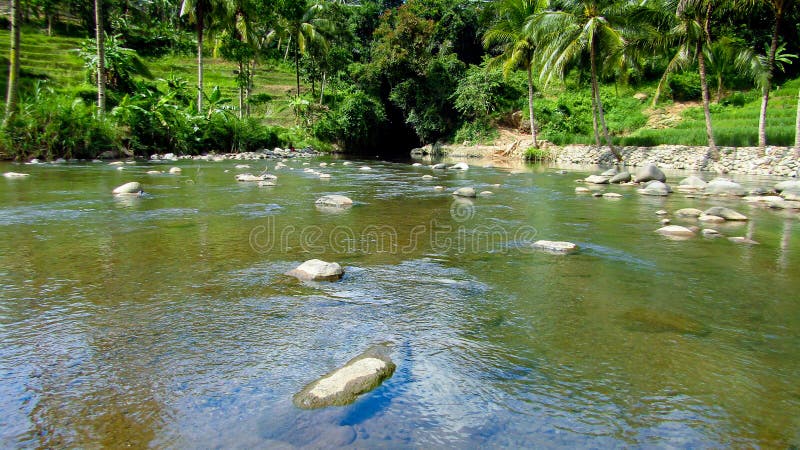 Amazing River In Tasikmalaya, West Java, Indonesia Stock Image - Image ...