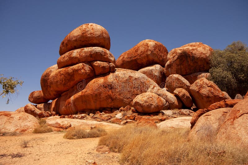 Amazing Rock Formations of the Great Valley, Kings Canyon. Australia ...