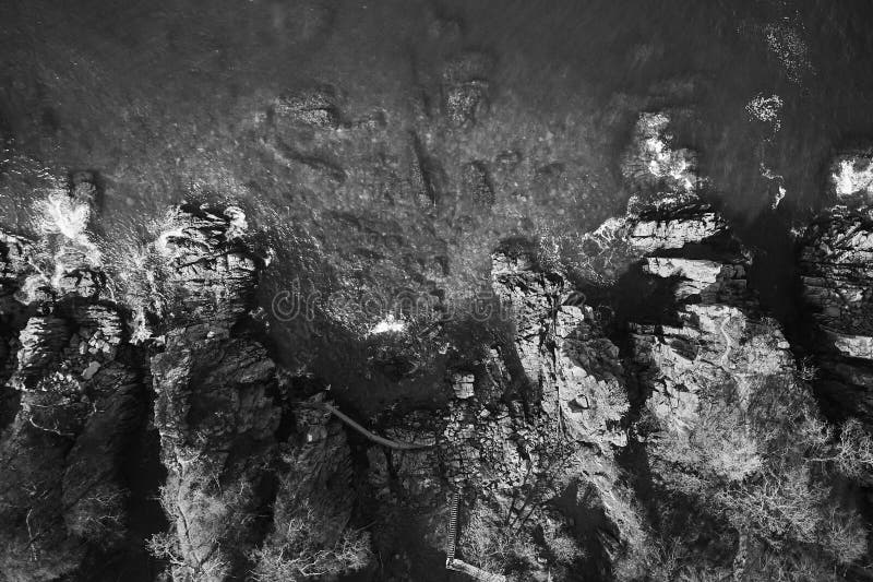 Amazing Rocks by the Shore in Island in Denmark Stock Photo - Image of ...