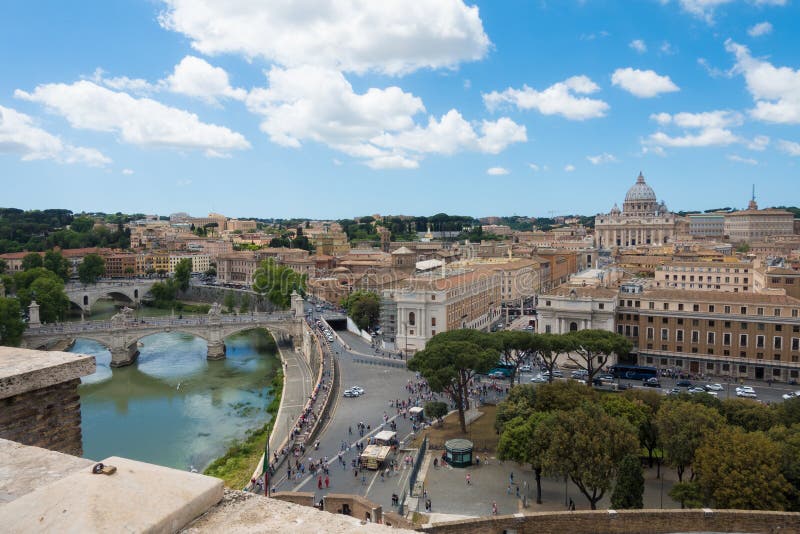 Amazing Rome, Italy editorial stock image. Image of channels - 96760409