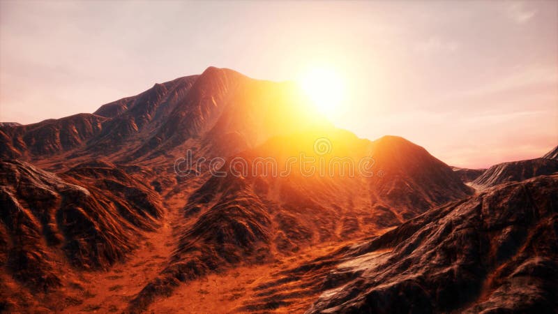 Amazing Sandstone Formations in Famous Sunset at Monument 2 Stock ...