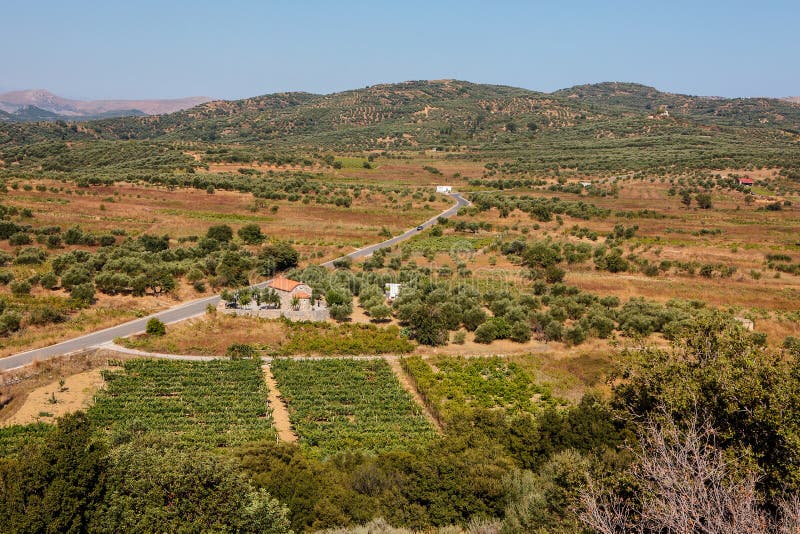 Amazing Scenery of Crete Island in Greece Stock Image - Image of greek ...