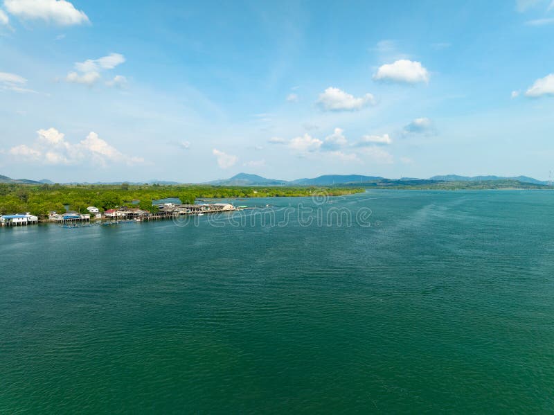 Amazing Sea with Blue Sky in Summer Season Stock Image - Image of ...