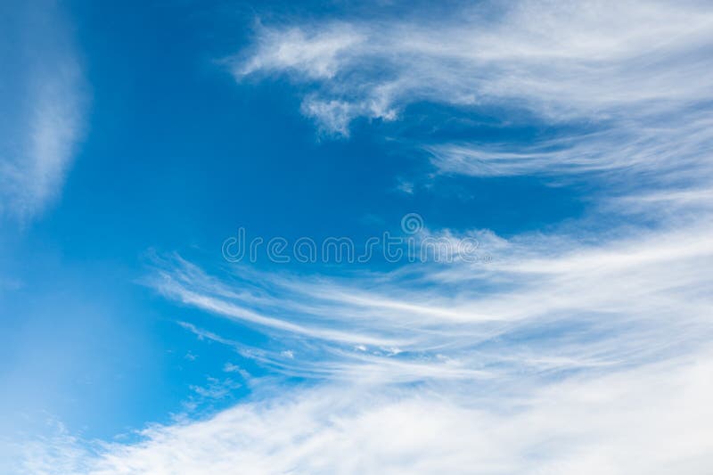 Amazing Sky Backdrop. Blue Sky and Light Cloud Stock Photo - Image of ...