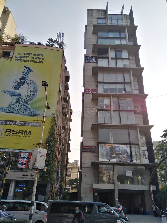 Amazing Skyscraper Building in City Editorial Stock Image - Image of ...