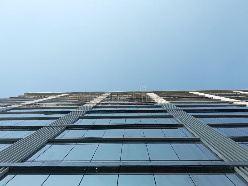 Amazing Skyscraper Building with Clear Sky Stock Image - Image of ...