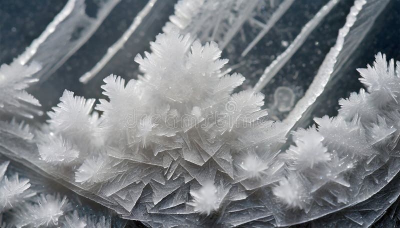 Amazing and Snowflake Like Crystal Texture for Background Stock ...