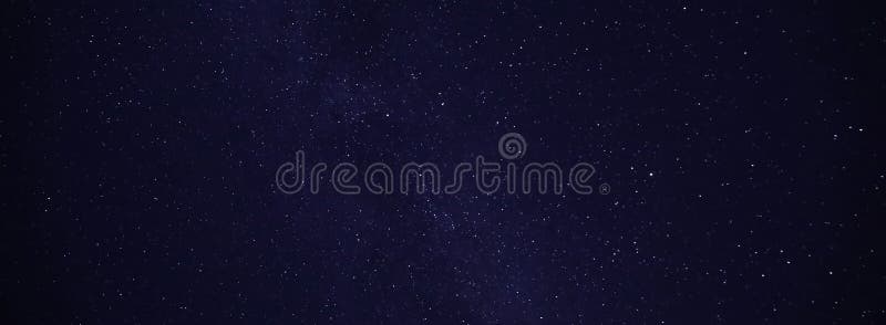 Amazing Starry Sky at Night, Banner Design Stock Photo - Image of night ...
