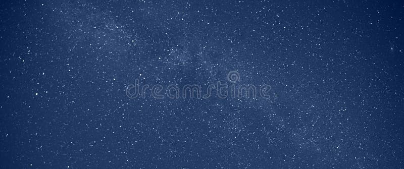 Amazing Starry Sky at Night, Banner Design Stock Photo - Image of night ...