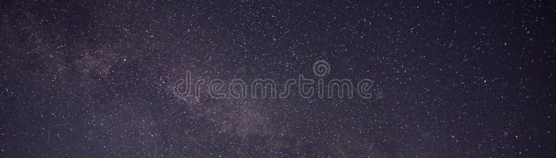 Amazing Starry Sky at Night, Banner Design Stock Photo - Image of night ...