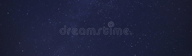 Amazing Starry Sky at Night, Banner Design Stock Photo - Image of ...