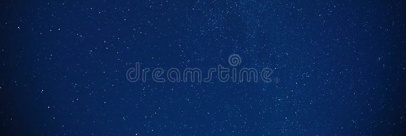 Amazing Starry Sky at Night, Banner Design Stock Photo - Image of ...