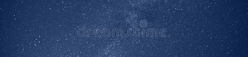 Amazing Starry Sky at Night, Banner Design Stock Image - Image of ...