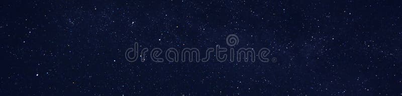 Amazing Starry Sky at Night, Banner Design Stock Photo - Image of night ...