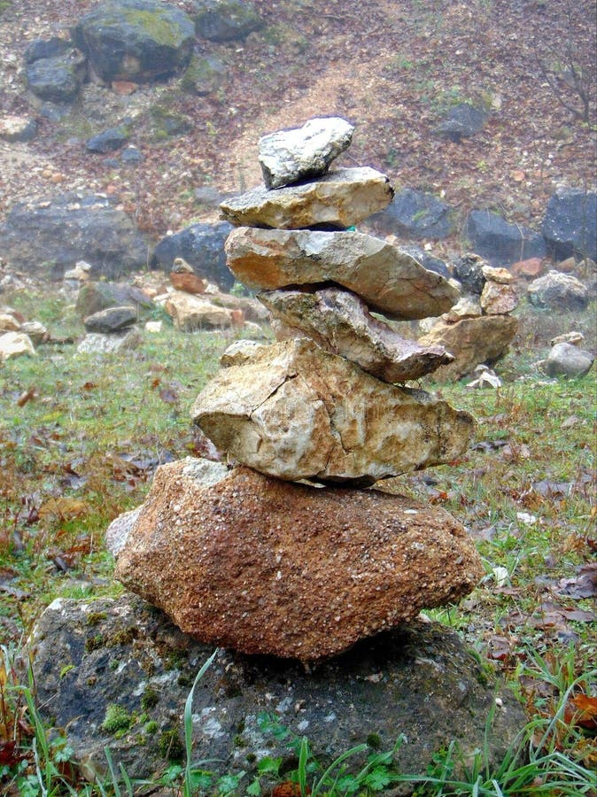 Amazing Stone Structure in the Mountains Stock Photo - Image of love ...