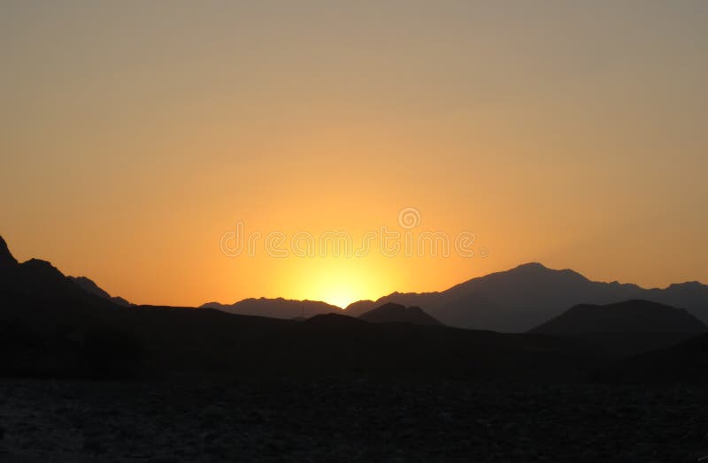 Amazing sun stock image. Image of amazing, mountain, desert - 77820553