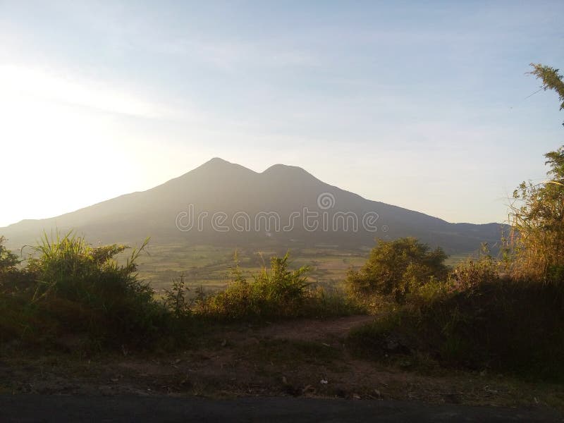 Amazing Sunrise stock image. Image of chinchontepeque - 92901767