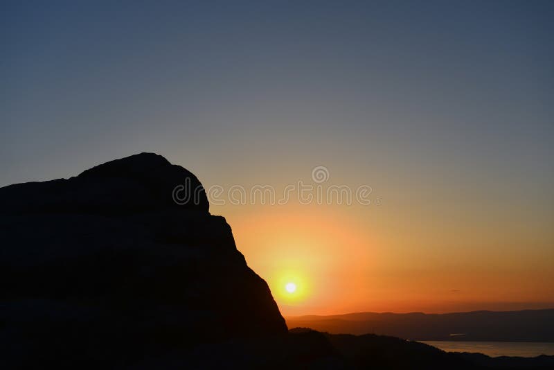 Amazing Sunrise and Wonderful Landscapes Stock Photo - Image of peaks ...