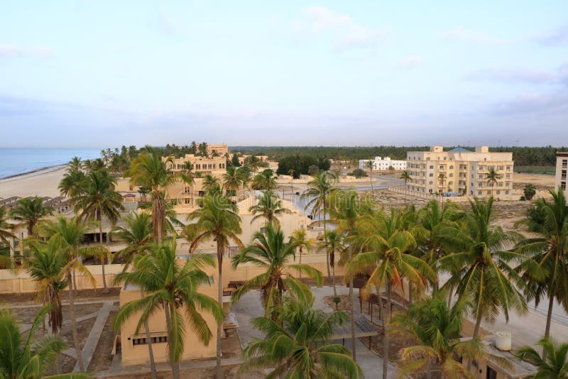 Amazing Sunset at the Beach in Salalah, Oman Stock Photo - Image of ...