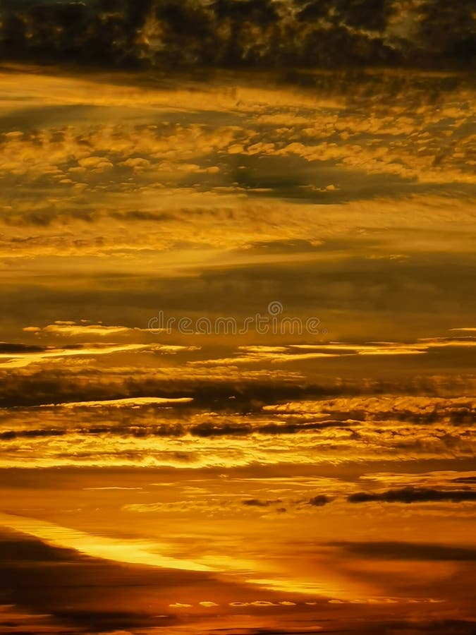 Amazing Sunset, Cloud Scape Stock Image - Image of shore, evening ...
