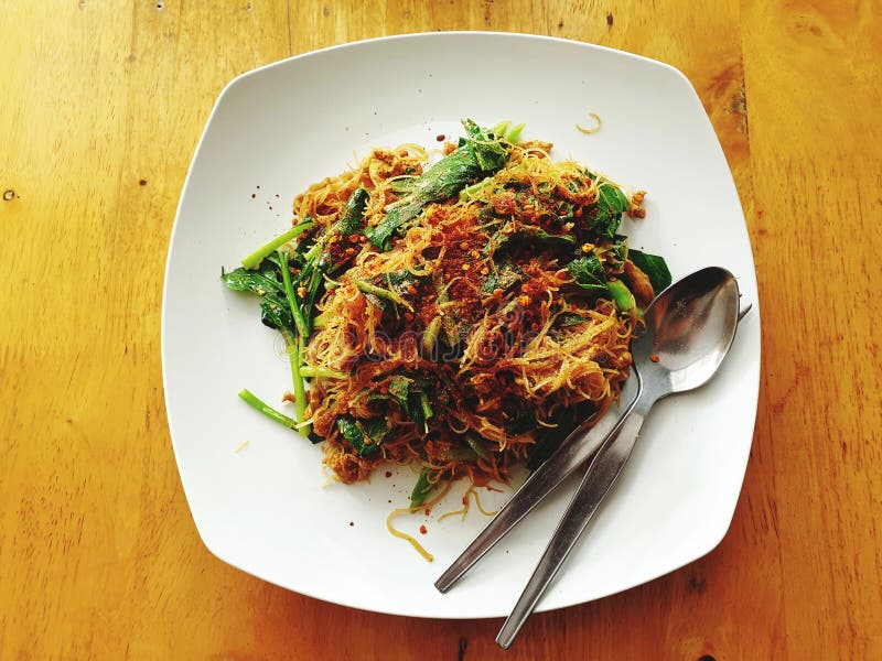 Amazing Thailand Spicy Noodle. Stock Photo - Image of amazing, noodle ...