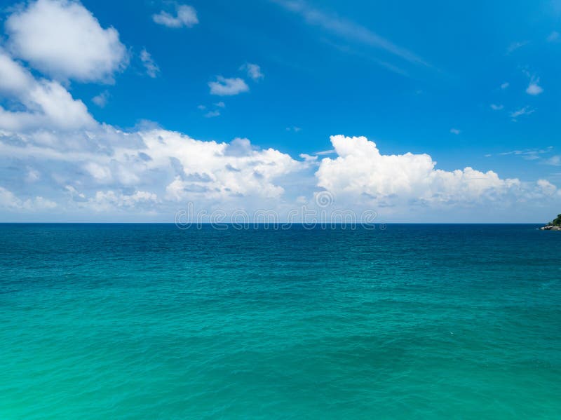 Amazing Top View Sea Surface Waves Landscape Background Stock Image ...