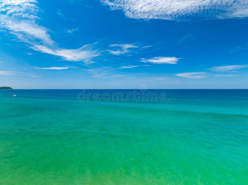 Amazing Top View Sea Surface Waves Landscape Background Stock Image ...