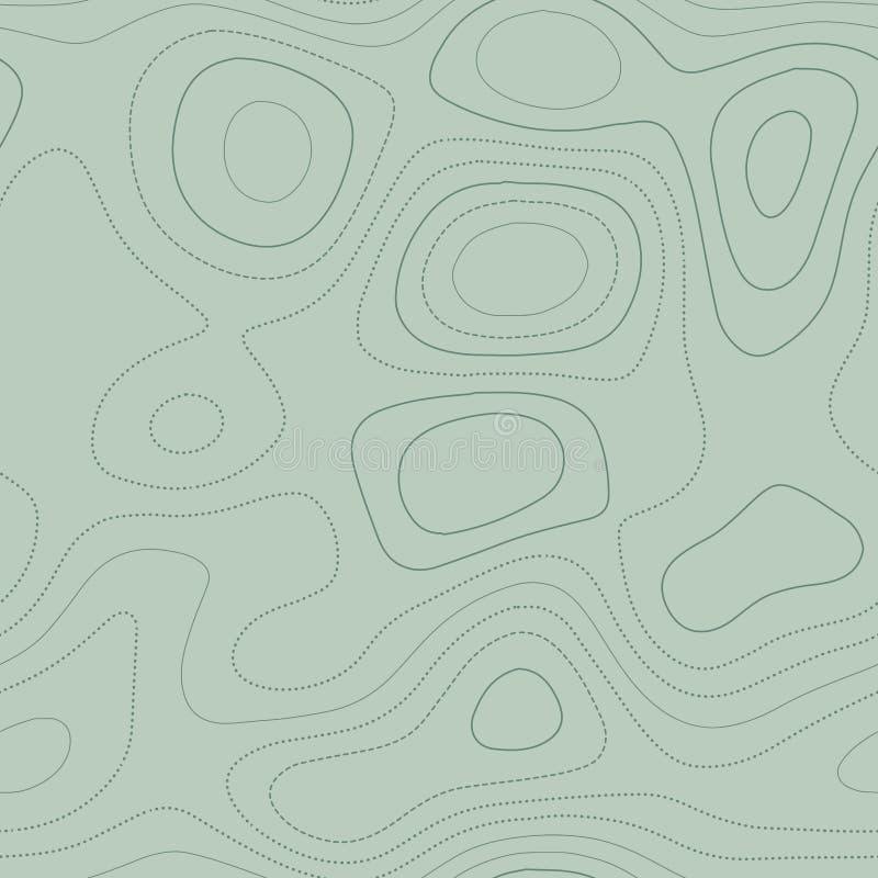 Amazing topography. stock vector. Illustration of seamless - 136439021