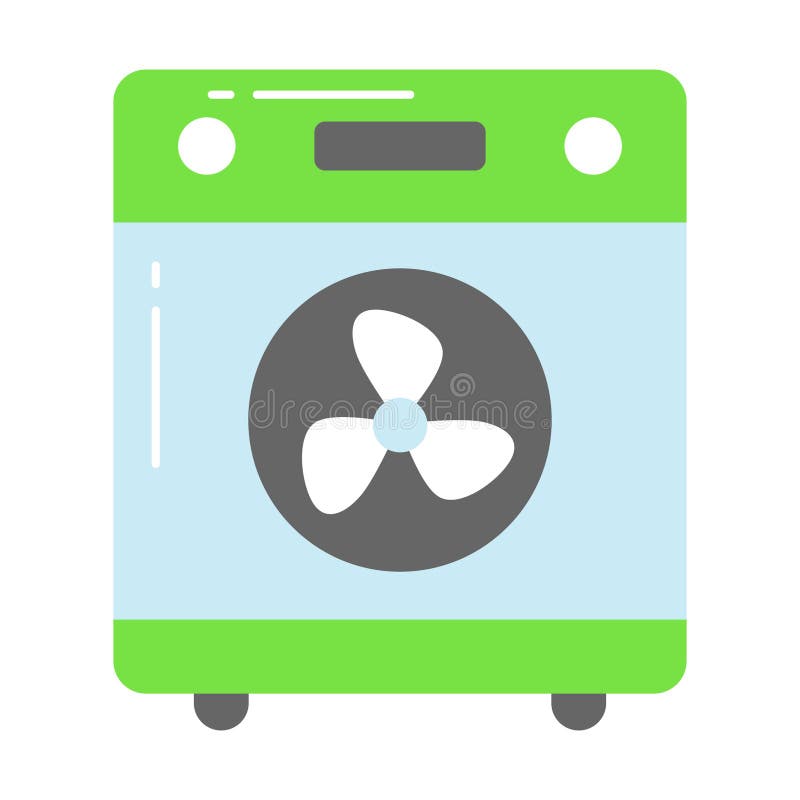 An Amazing Vector Design of Air Chiller, Easy To Use Icon Stock Vector ...