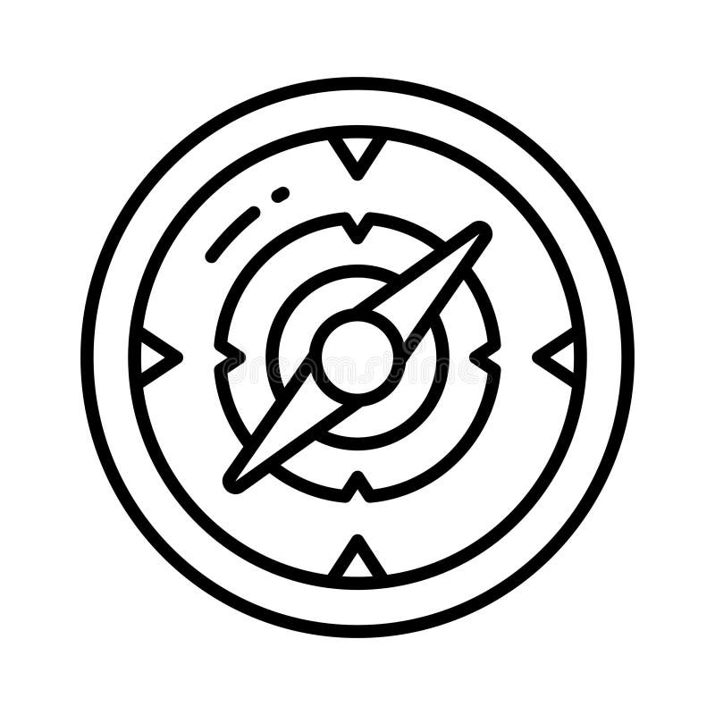 An Amazing Vector Design of Compass in Modern Style, Navigation Tool ...