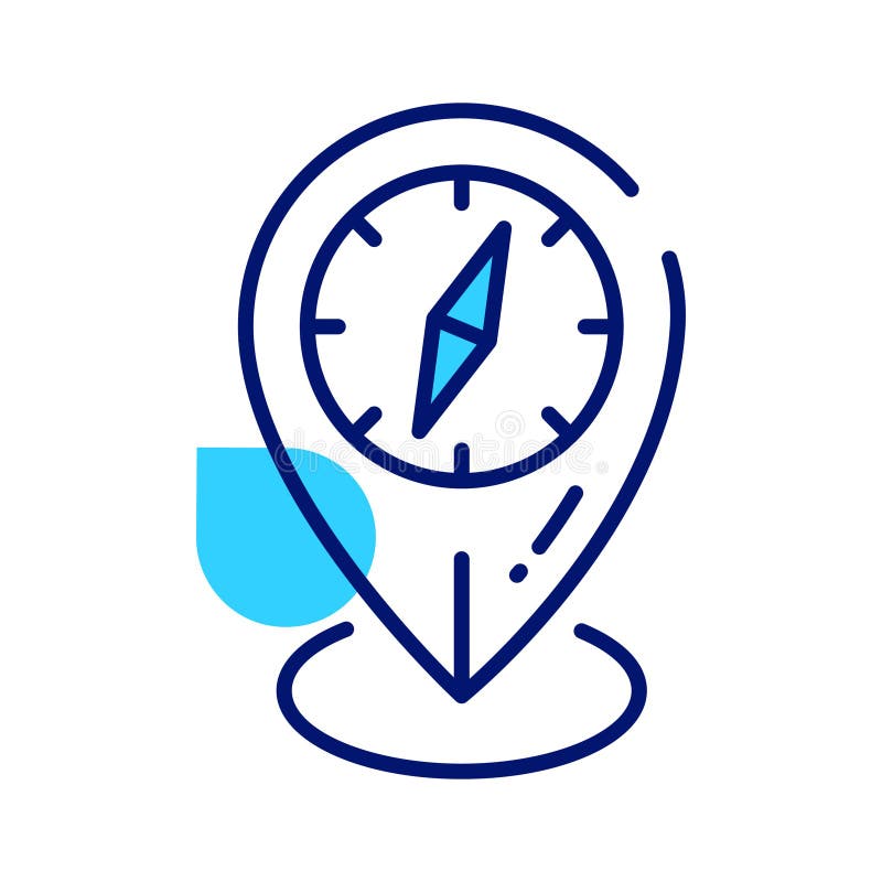 An Amazing Vector Design of Compass in Modern Style, Navigation Tool ...