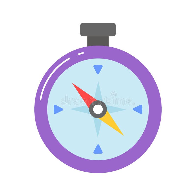 An Amazing Vector Design of Compass in Modern Style, Navigation Tool ...