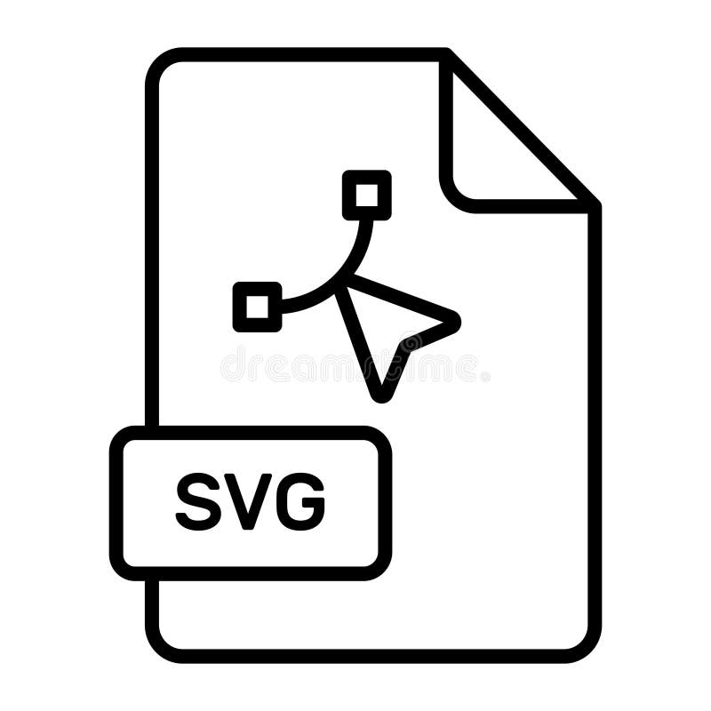 An Amazing Vector Icon of SVG File, Editable Design Stock Vector ...