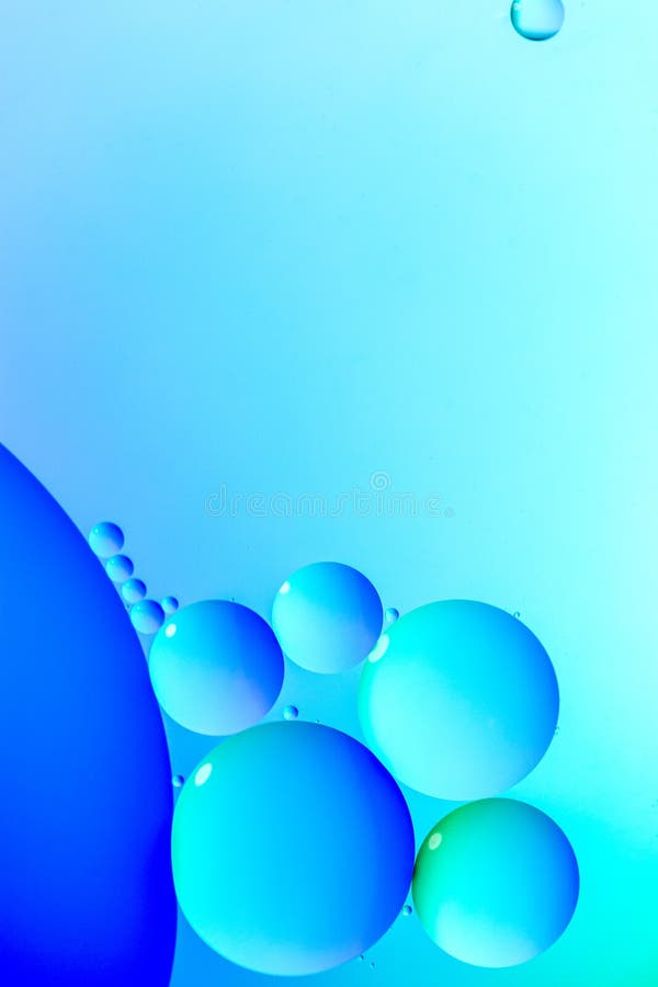Amazing Vertical Illustration of Bright Bubbles Stock Photo - Image of ...