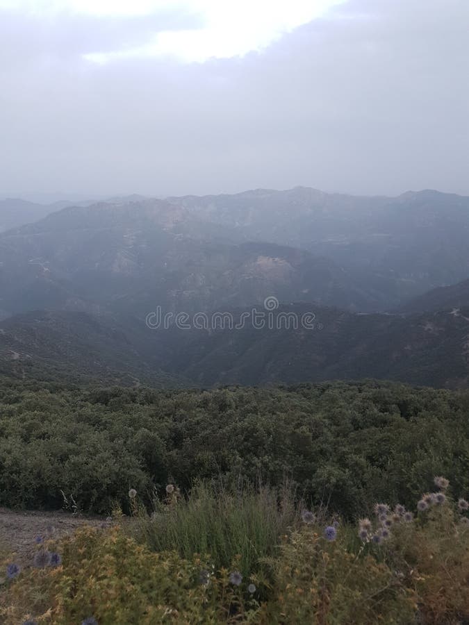 Amazing View of Atlas Mountain Range Stock Image - Image of wilderness ...