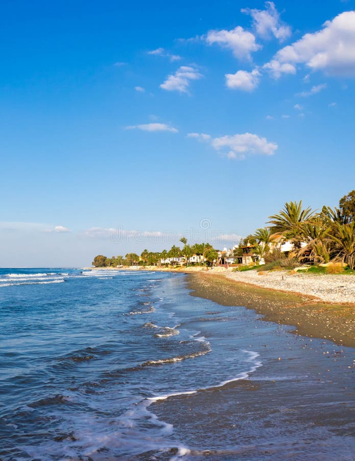 Amazing View of Coastal Area in Cyprus. Stock Photo - Image of exotic ...