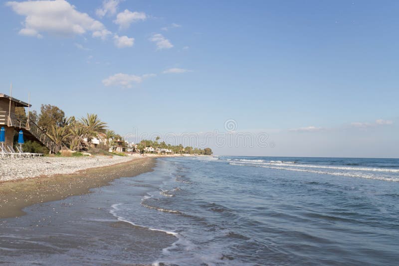 Amazing View of Coastal Area in Cyprus. Stock Photo - Image of cypr ...