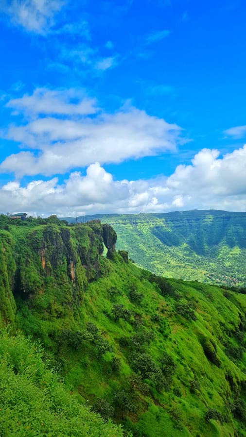 Amazing View of Elephant Point in Mahabaleshwar Stock Photo - Image of ...