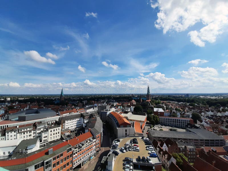 A Nice Perspective of a Big City Stock Image - Image of europe ...