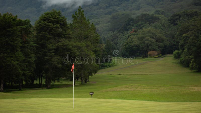Amazing Golf Hole stock photo. Image of country, sport - 7517580
