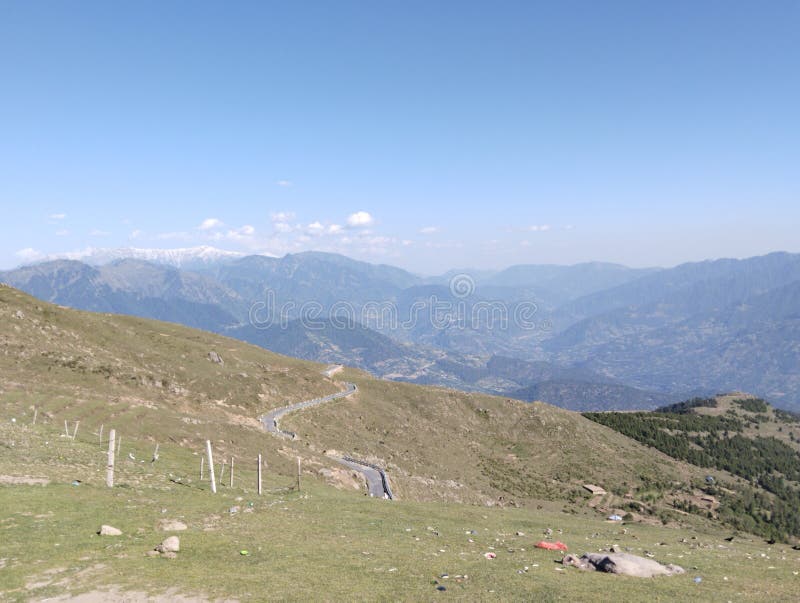 Beautiful Scenery with Different Types of Mountain Stock Image - Image ...