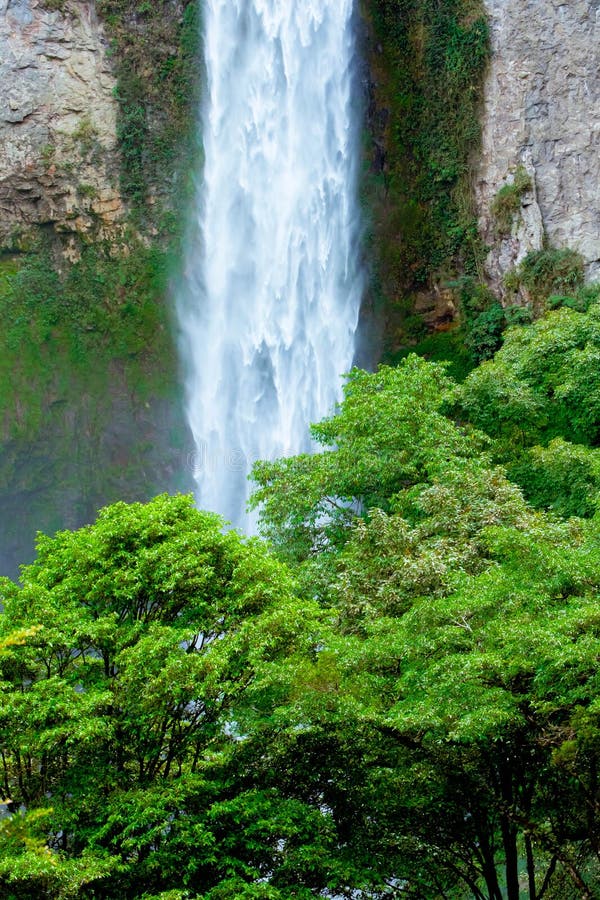 Amazing View of Sipiso - Piso Waterfall in Karo, Sumatra Utara ...