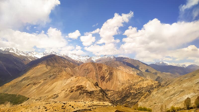 Amazing View of the Valley Under the Clouds Stock Image - Image of ...