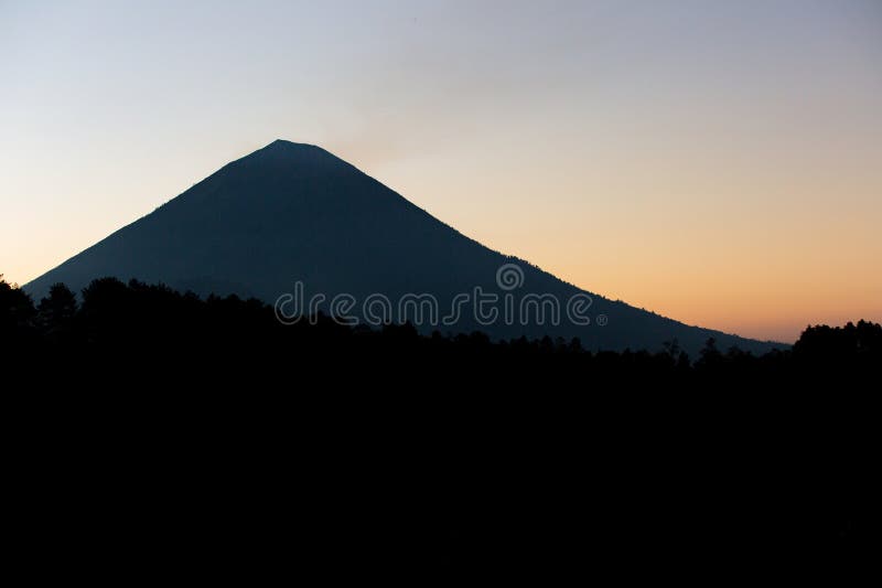 Amazing View of the Volcano Stock Photo - Image of amazing, summer ...