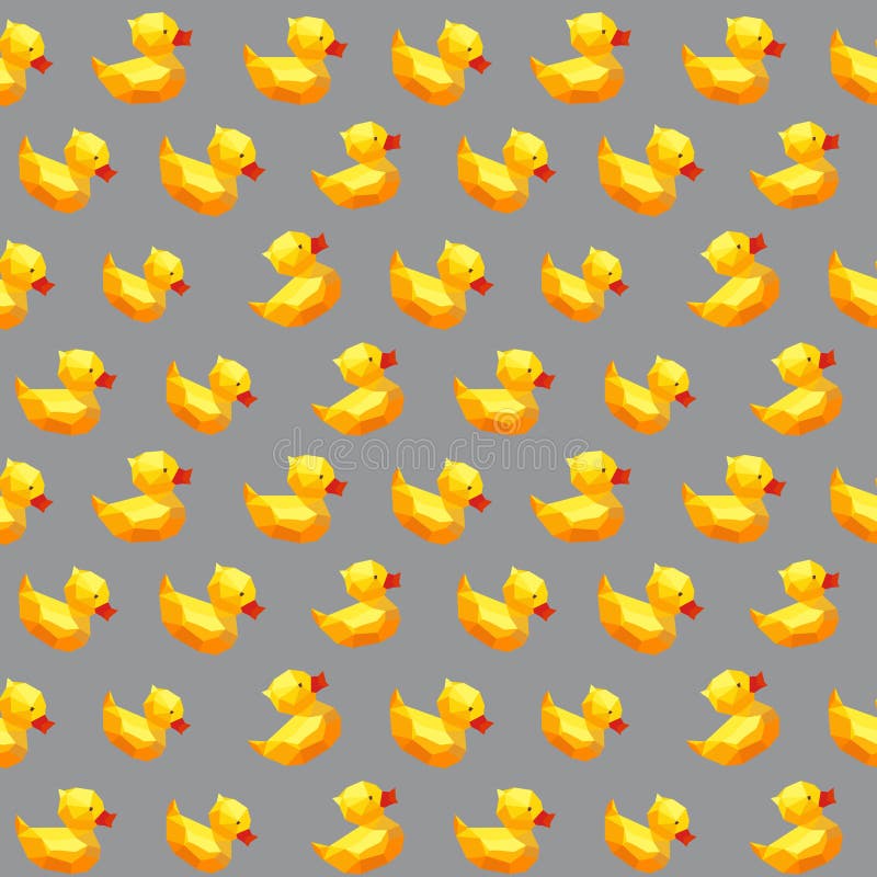 Amazing Vintage Duck Grey Pattern Stock Vector - Illustration of linear ...