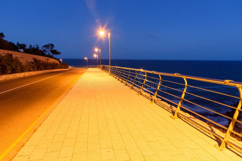 Amazing Way To Watch Sea View Stock Image - Image of coast, spain: 89687611