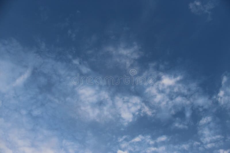 Amazing Weather after the Rain. Beautiful Nature Blue Cloud Sunlight ...