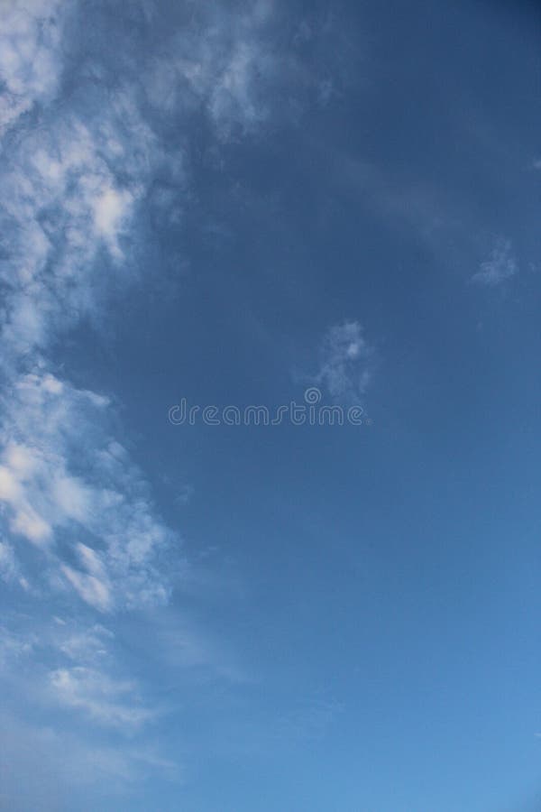 Amazing Weather after the Rain. Beautiful Nature Blue Cloud Sunlight ...